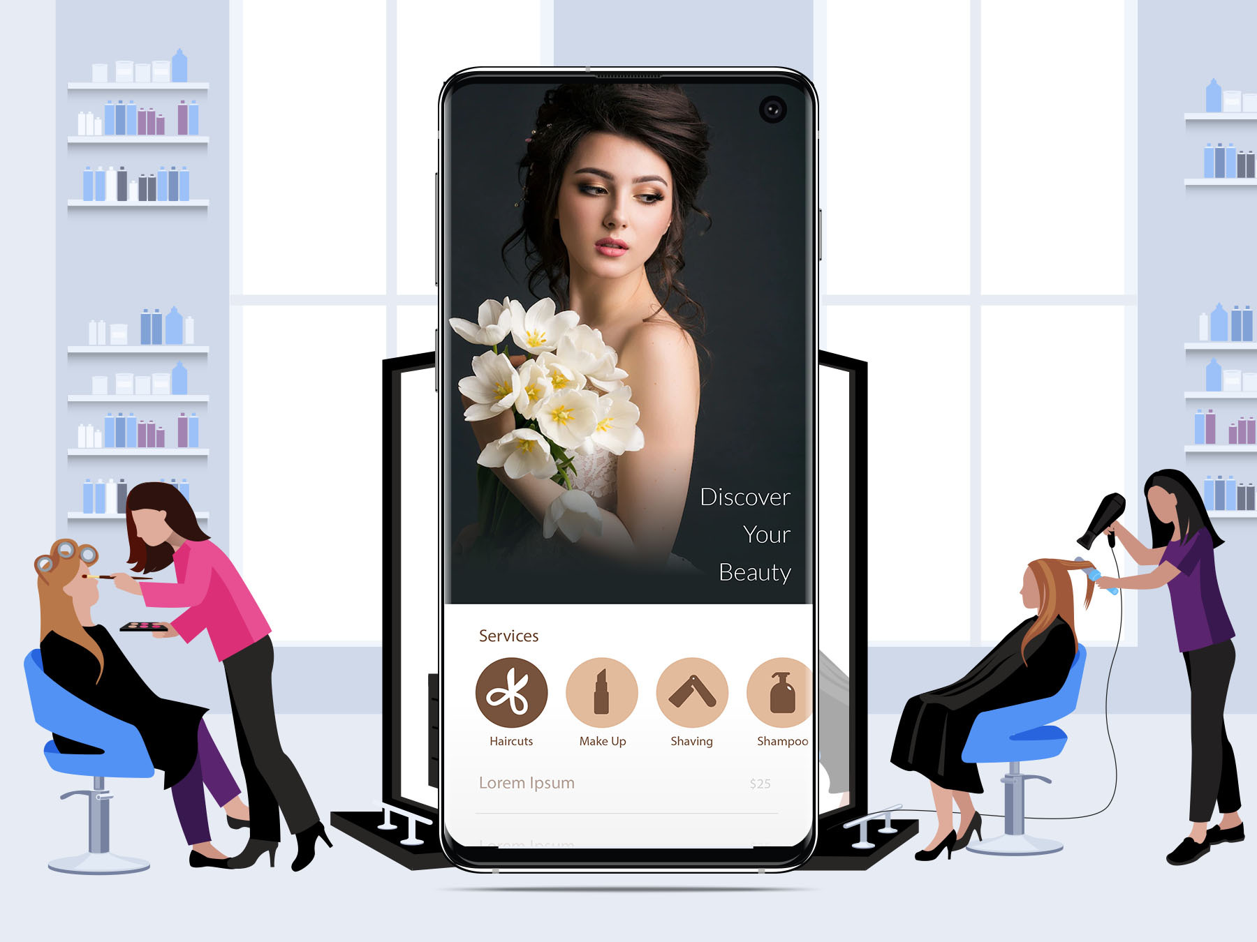 Build a Smart Salon For Customers Embracing Beauty Services App